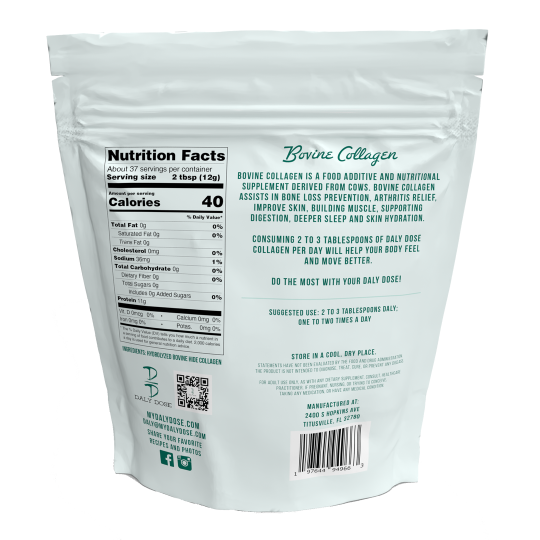 Hydrolyzed Bovine Collagen – Daly Dose